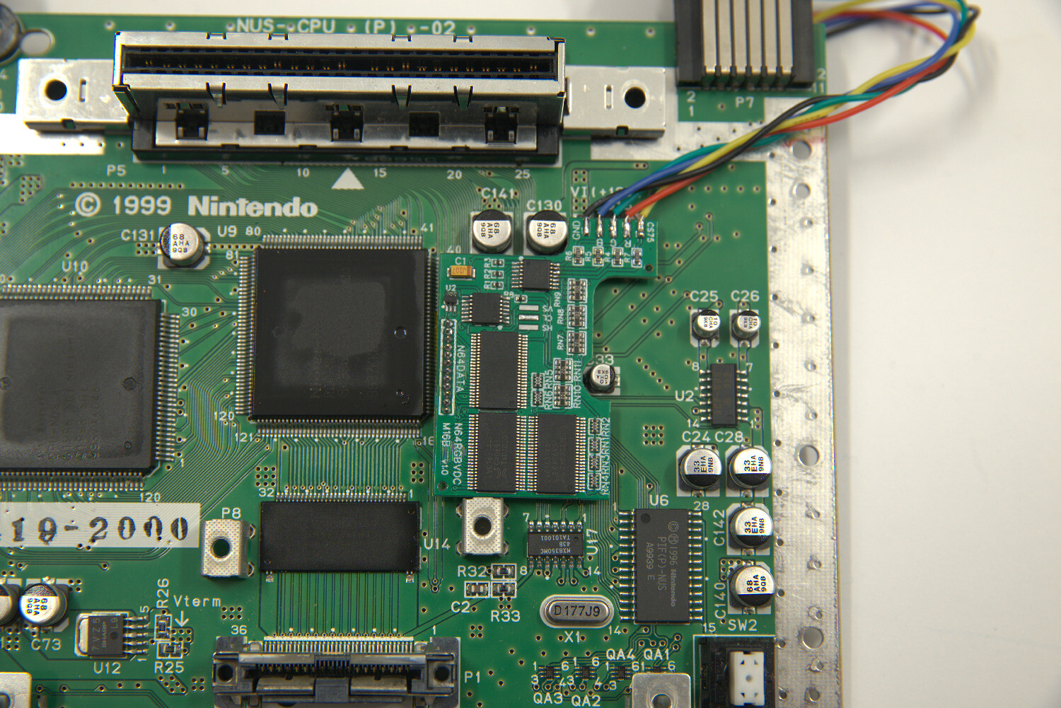 Nintendo 64 N64 RGB VDC N64RGBVDC universal mod kit THS7374 DENC MAV ...