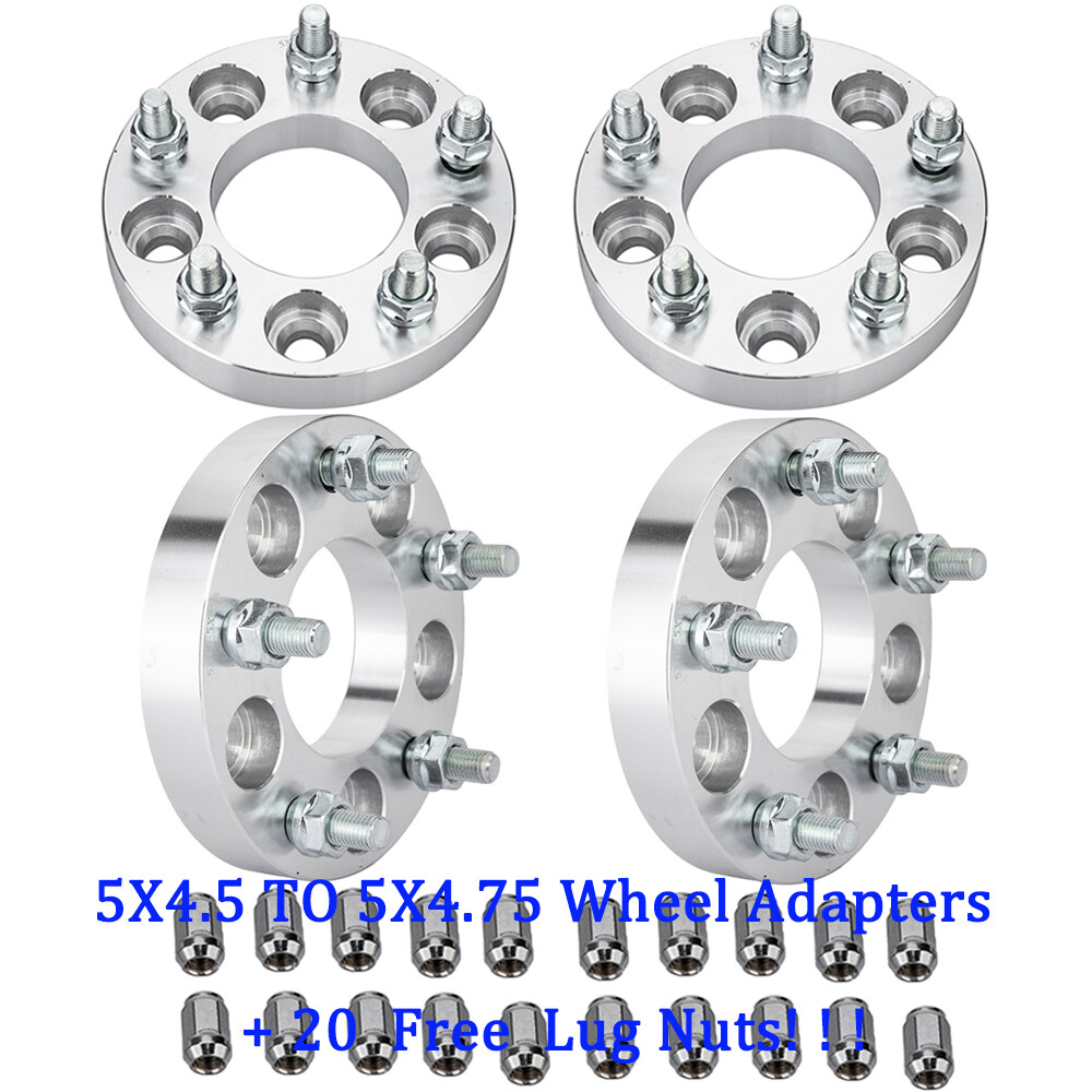 (4) 5x114.3(5x4.5) To 5x120(5x4.75) 1inch Wheel Adapters For Toyota ...