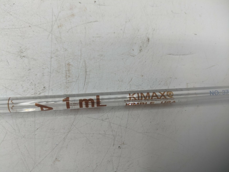 Kimax no. 37004 1ml Reusable Pipette *LOT OF 5* | eBay