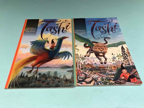 2 x Tashi books Phoenix Mixed-up Monster Anna and Barbara Fienberg Kim ...