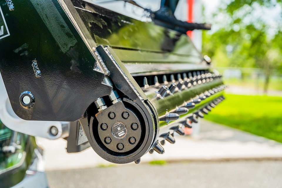 84" Power Rake Bucket Attachment Soil Conditioner Harley Rake for ...