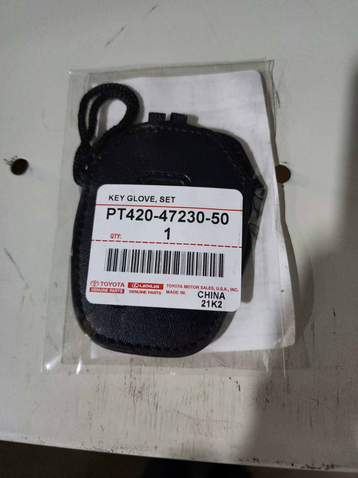 Genuine Toyota 2023 - 2024 PRIUS Key Fob Glove/Cover Set PT420-47230-50 ...