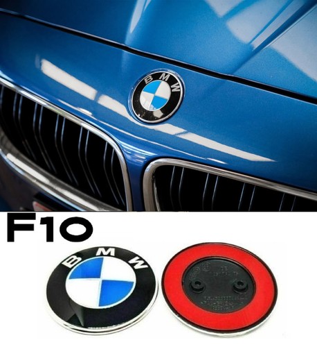 F10 and 6 Series F06, F12, F13 BMW 82mm Car Front Hood Emblem Badge ...