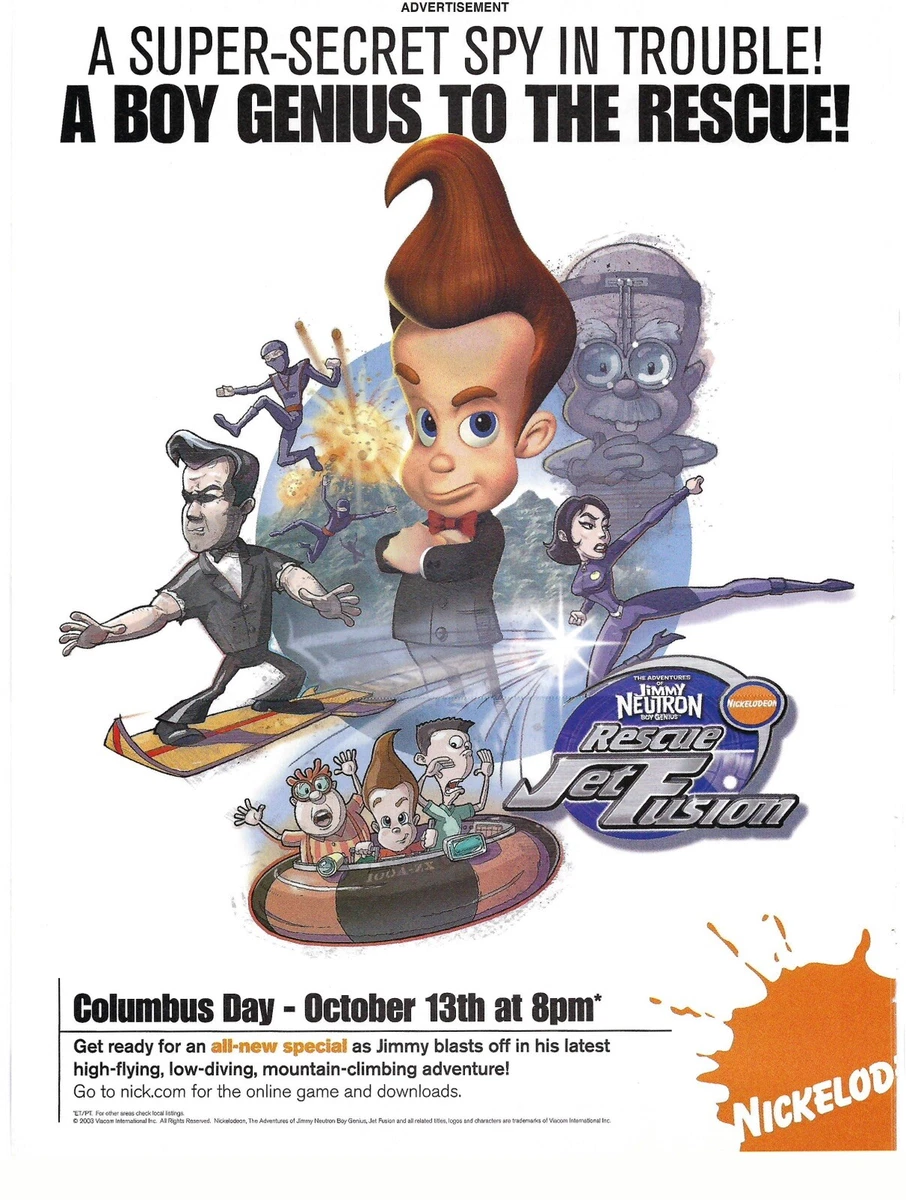 Jimmy Neutron Flying