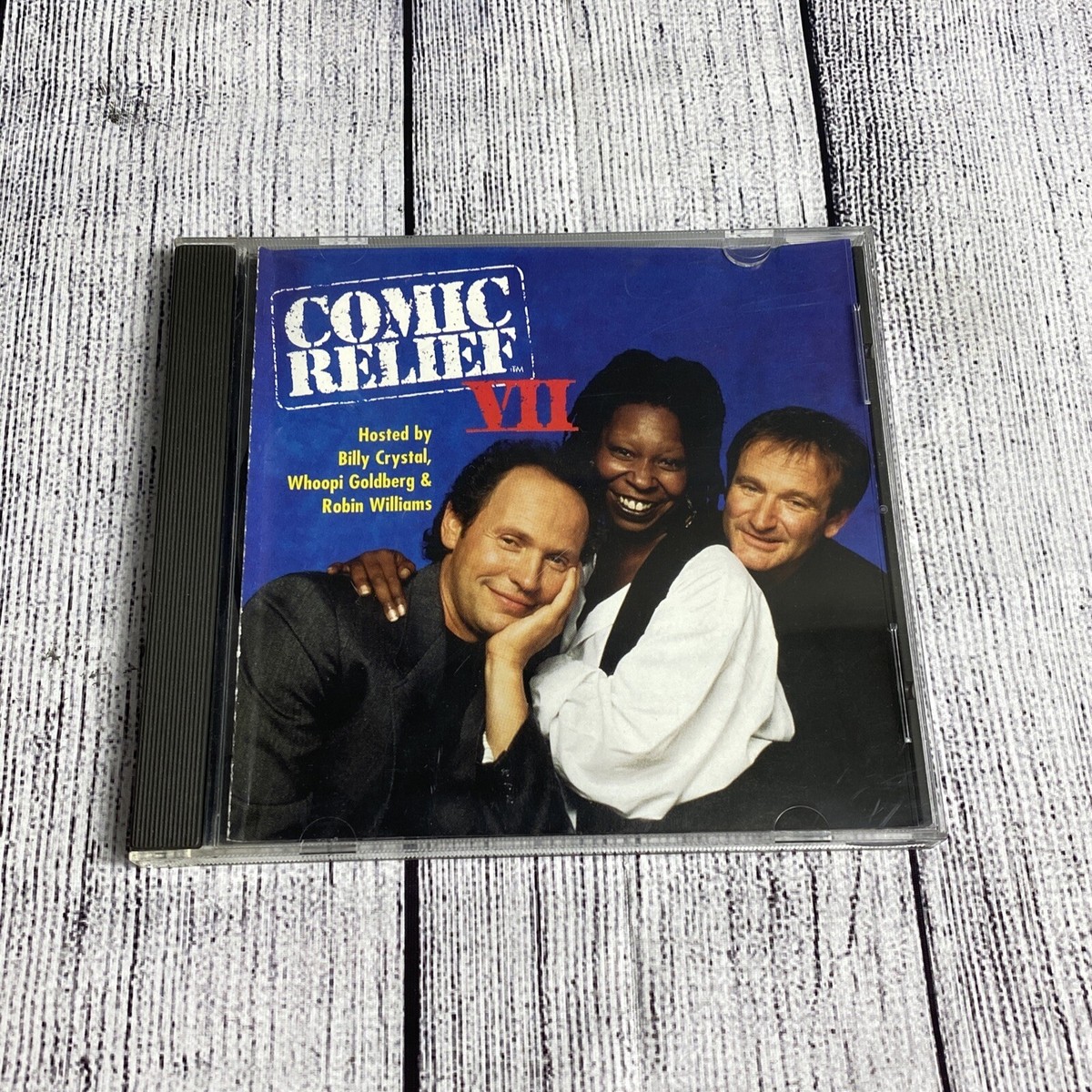 Comic Relief Robin Williams Vintage 1989 Comic Relief 3 III Robin