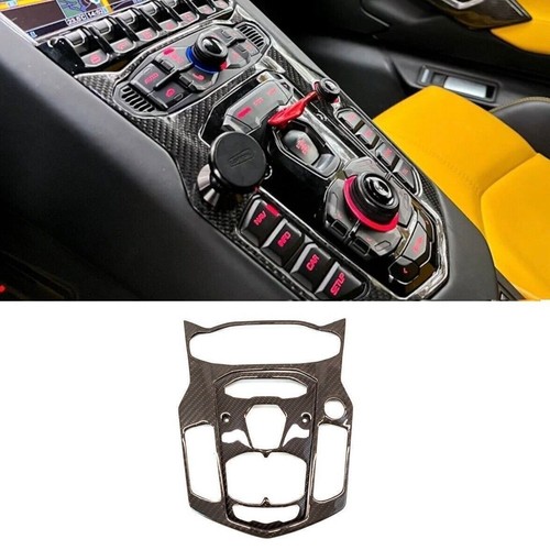 Real Carbon Fiber Center Console Surround Cover For Lamborghini ...