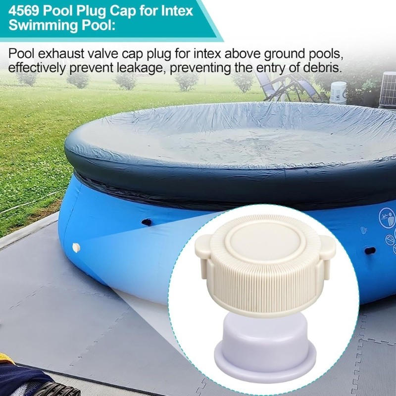 Swimming Pool Drain Valves Replacement Includes Cover Plugs ABS ...