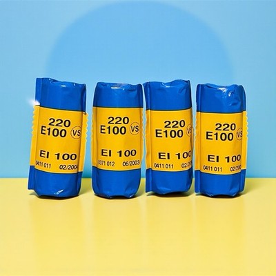 Kodak Ektachrome E100VS 220 Film Lot Of 4-Discontinued/HTF Exp 6/03 & 2 ...
