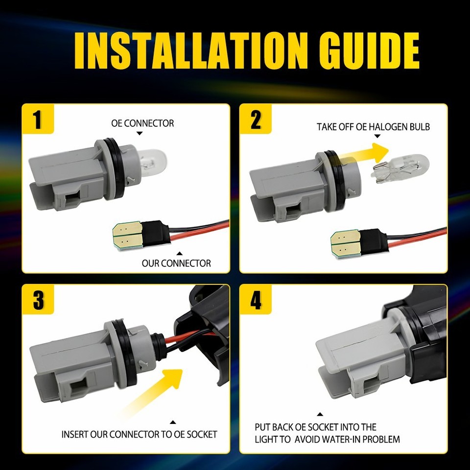 Pair For VW T6 Transporter & Caravelle Dynamic LED Side Indicator ...