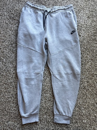Nike Sportswear Tech Fleece Joggers Mens Large Gray Tapered CU4495-063 ...