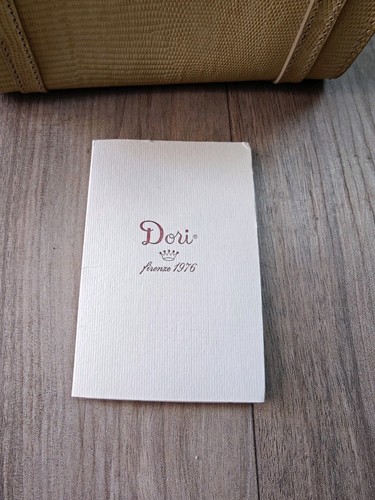 Vintage Dori Firenzi Shortbread Embossed Leather Designer Handbag Purse ...