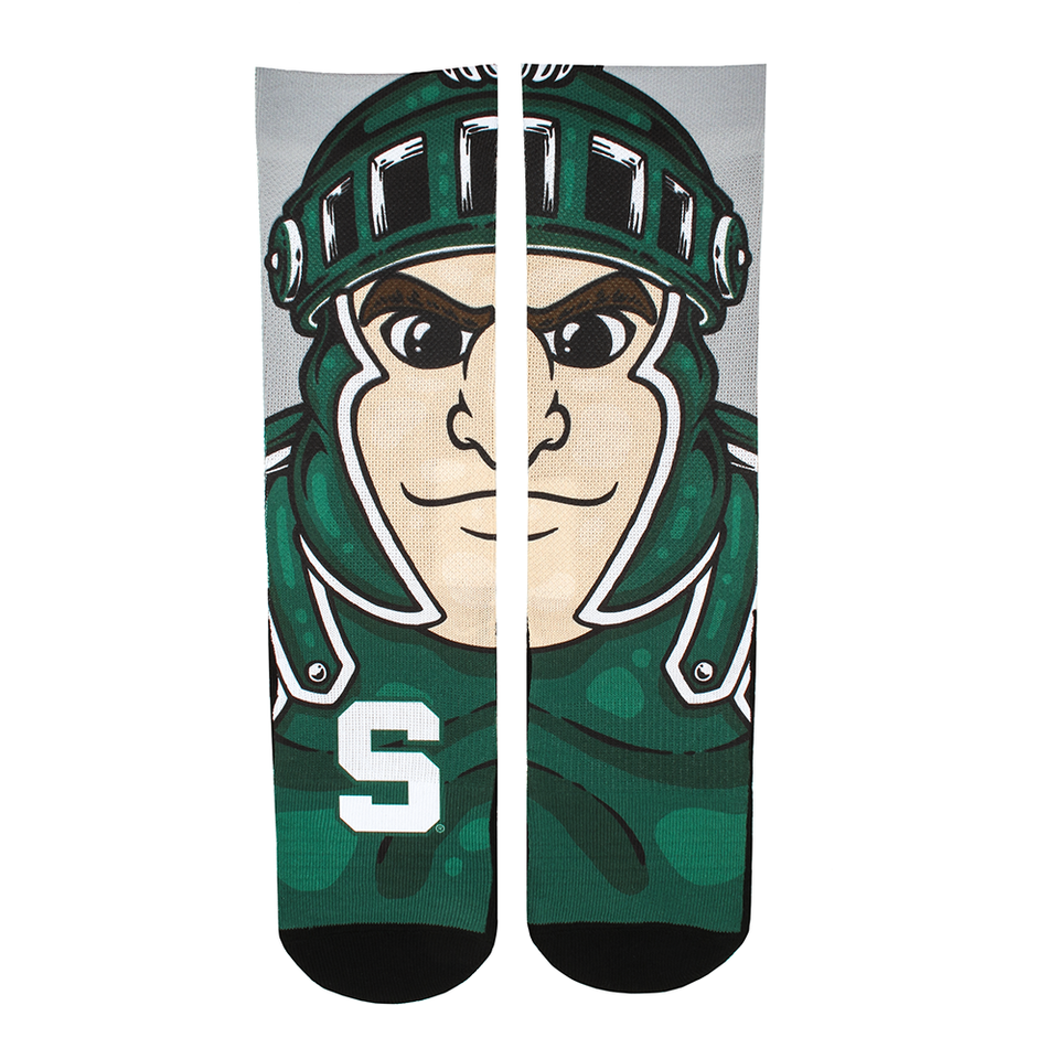 Rock Em Elite MICHIGAN STATE SPARTANS - SPARTY MASCOT Licensed Crew ...