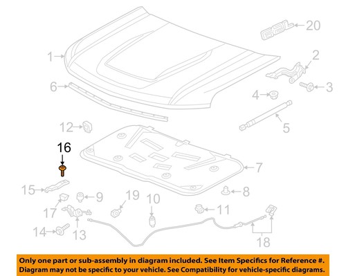 GM OEM 16-24 Blazer Rear Lamps Tail Lamps-Tail Lamp Screw 11611882 | eBay