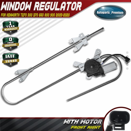Front Right Power Window Regulator w/Motor for Kenworth T270 300 370 ...