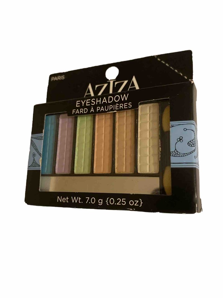 Vintage Aziza Eyeshadow Palette Paris - 6 Color Trays - BRAND NEW | eBay
