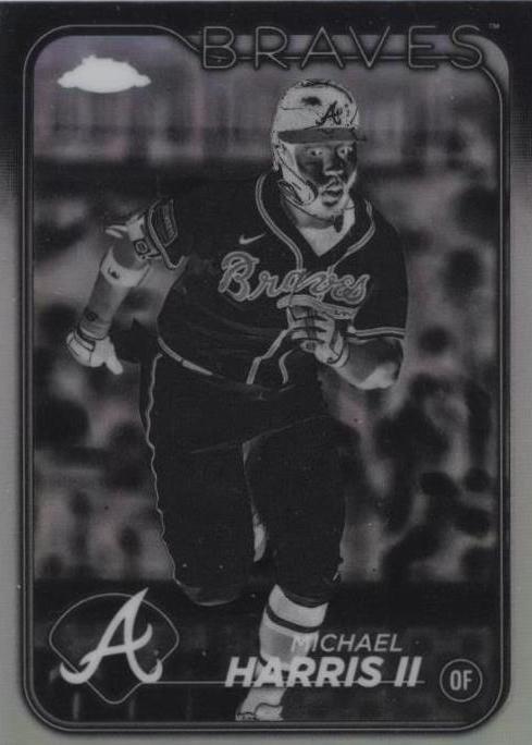2024 Topps Chrome - Michael Harris II #52 Negative Refractor for sale ...