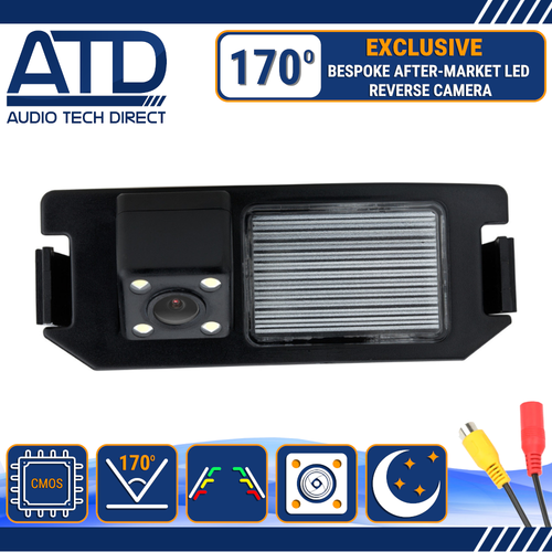Reverse Camera For Hyundai i10 i20 i30 Mk1 Mk2 Veloster Number Plate ...