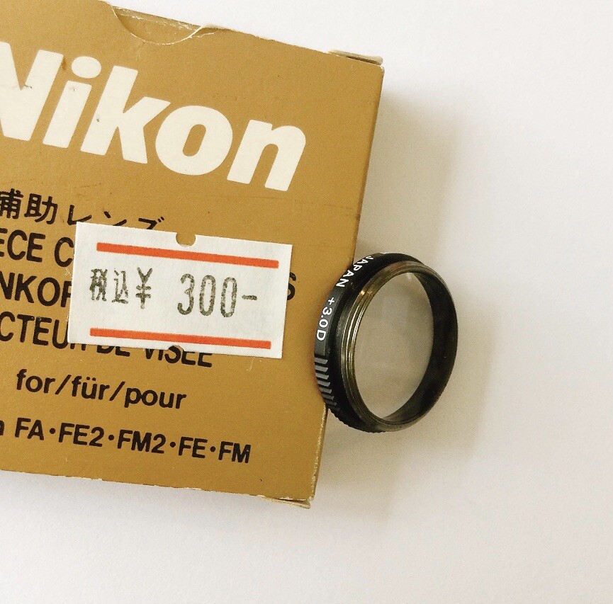 NIKON +3.0 EYEPIECE CORRECTION ATTACHMENT LENS FOR FA FE2 FM2 FE FM in ...
