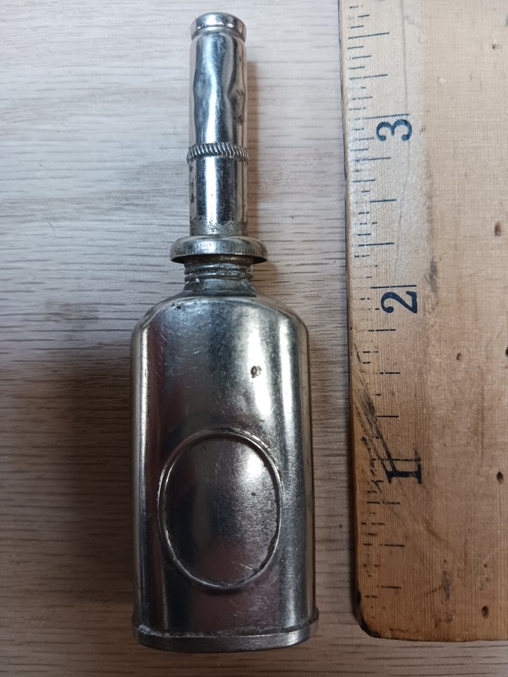 Vintage Metal Sewing Machine Oil Can Old Antique Oil Can | eBay