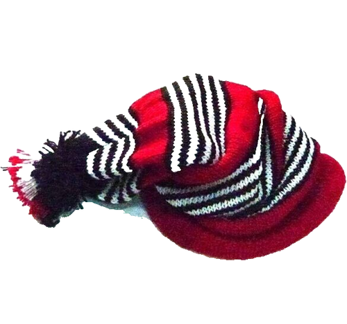 Igbo Traditional Men's Wool Hat, African Knitted Stripped Dance Cap ...