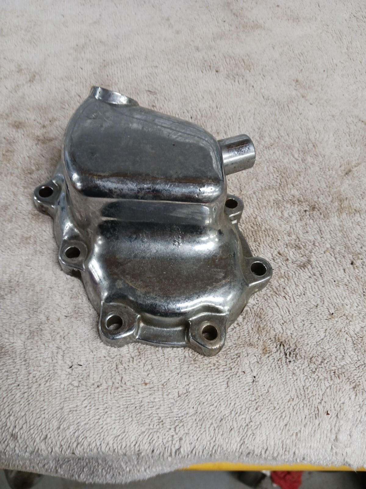 STOCK HARLEY SHOVELHEAD 4-SPEED CHROME SIDE COVER FOR 1970-84 FLH ...