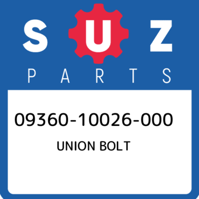 09360-10026-000 Suzuki Union bolt 0936010026000, New Genuine OEM Part ...