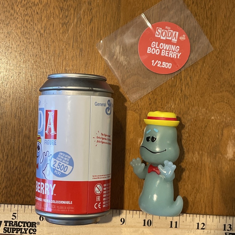 Funko Soda! International - Glow Boo Berry Limited 1/2,500 GITD Chase ...