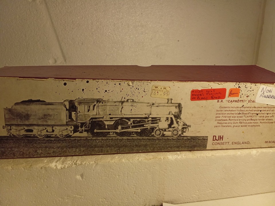 00 DJH Kit Built - B.R. "Caprotti" Standard Five 4-6-0 - Spares ...