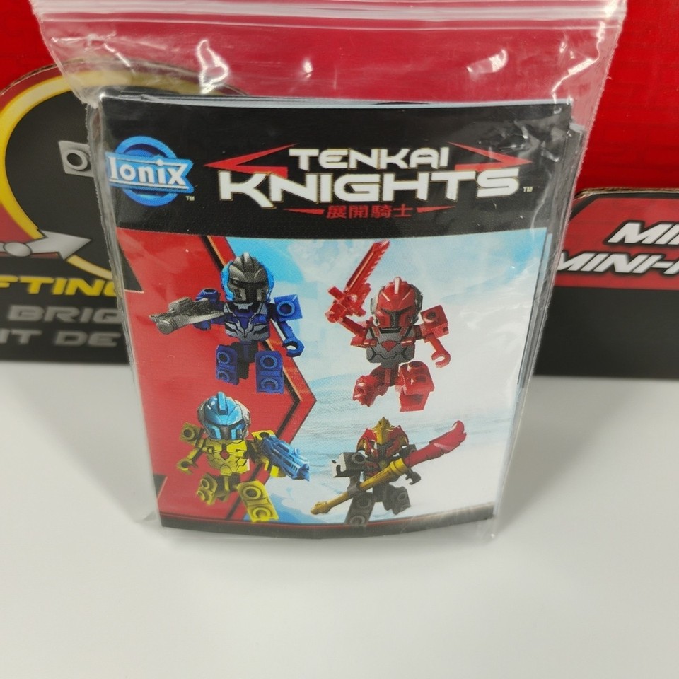 Ionix Tenkai Knights Series 1 Complete Set 6 Minifigures Mystery #10601 ...