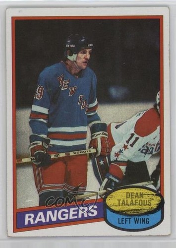 1980-81 Topps Scratched Dean Talafous #132 10ou | eBay