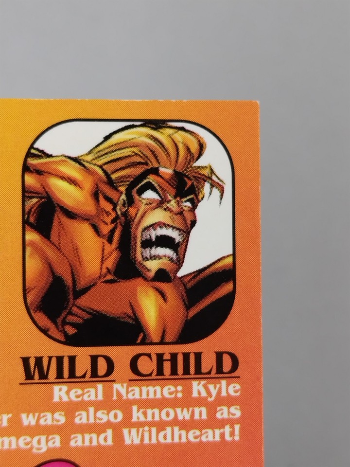 WILD CHILD X-MEN Card 1997 TCG Skybox Marvel Characters Vintage #23-a ...