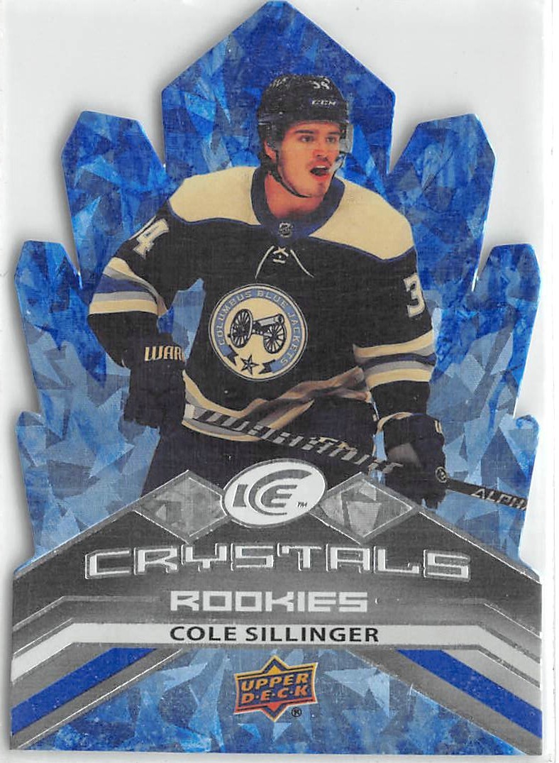 2021-22 Upper Deck Ice Ice Crystals #IC48 Cole Sillinger | eBay