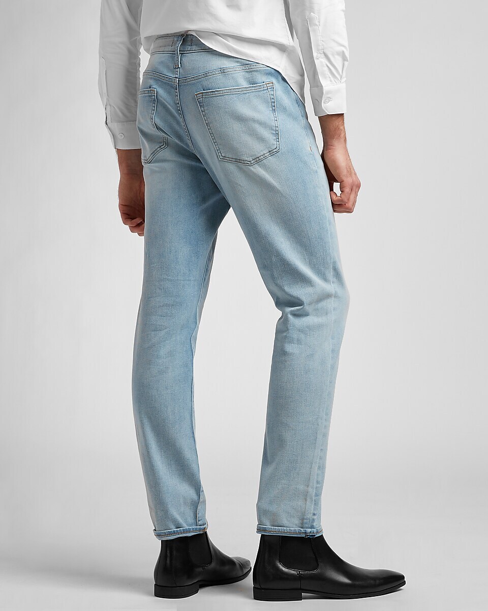 EXPRESS MEN'S SLIM HYPER 4-WAY STRETCH JEANS BRAND NEW | eBay