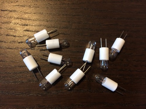 10 New Marantz Bi-Pin Lamps 6.3v 40mA Light Bulbs for Receiver Source ...