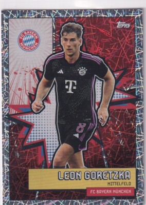 Set De Fan De Bayern Munich Topps 2023 FCBH-6 Leon Goretzka Eléctrico ...