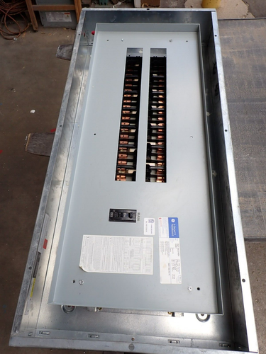 GE AQF3422ABX 225A 208v 3 Phase Main Breaker Panel TQD32150 AF43S p779 ...