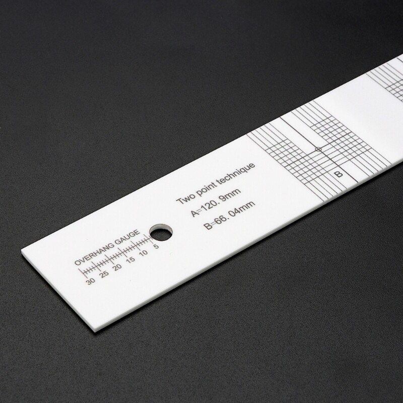 Pickup Calibration Distance Gauge Protractor for Turntable Accessories ...