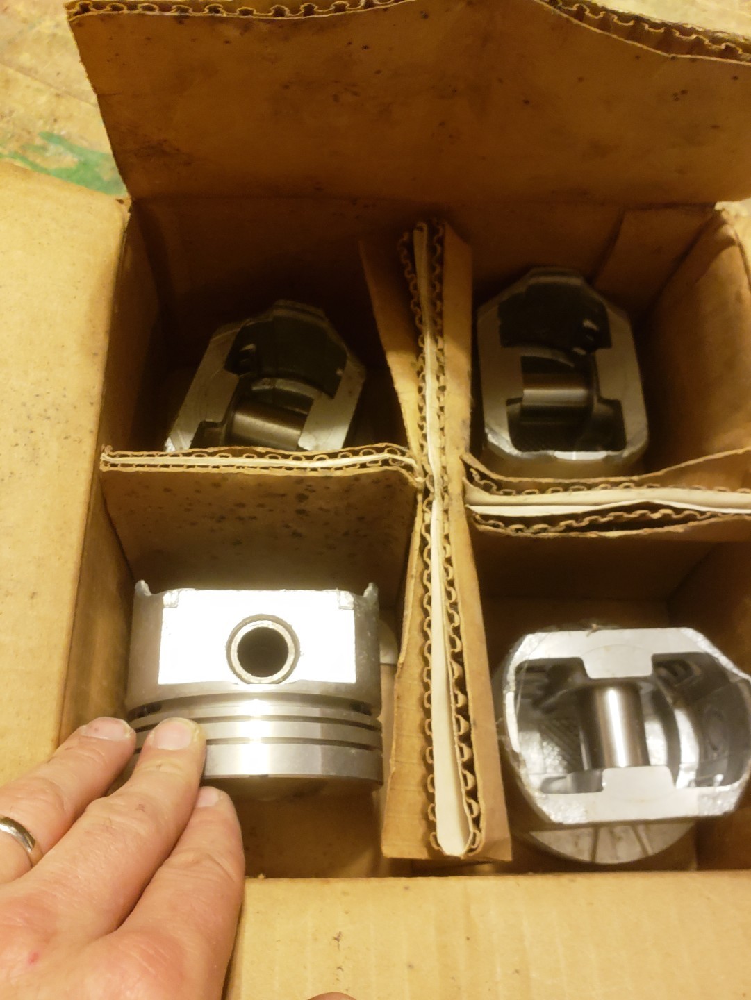 Sealed Power Pistons 4-8293p 75mm Set of 4 for Chevrolet 2.2L | eBay