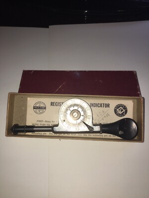 Indicators - Starrett Speed Indicator