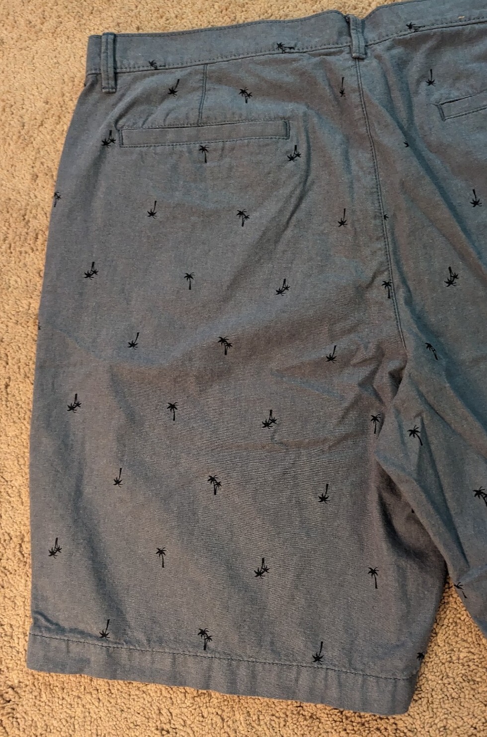 Penguin Brand by Munsingwear Size 38 Chino Shorts Palm Trees Graphic ...