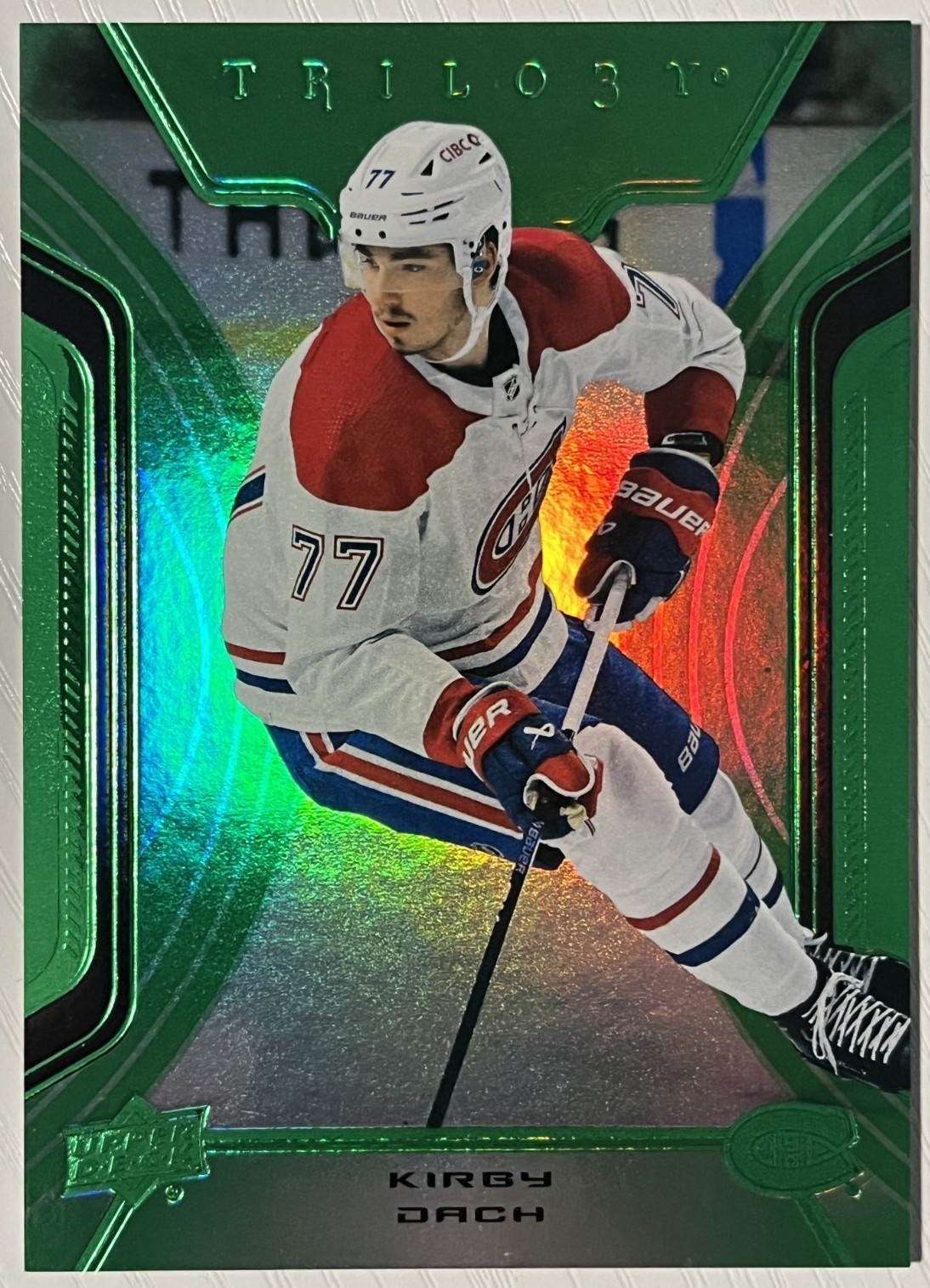 2023-24 Upper Deck Trilogy - Kirby Dach #5 Green /49 for sale online | eBay