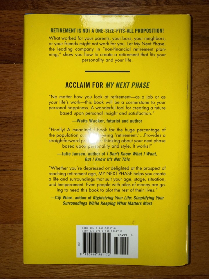 My Next Phase : The Personality-Based Guide to Your Best Retirement ...