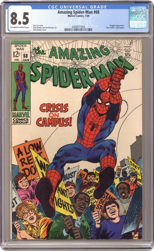 Amazing Spider-Man #68 CGC 8.5 1969 4369077004 | eBay