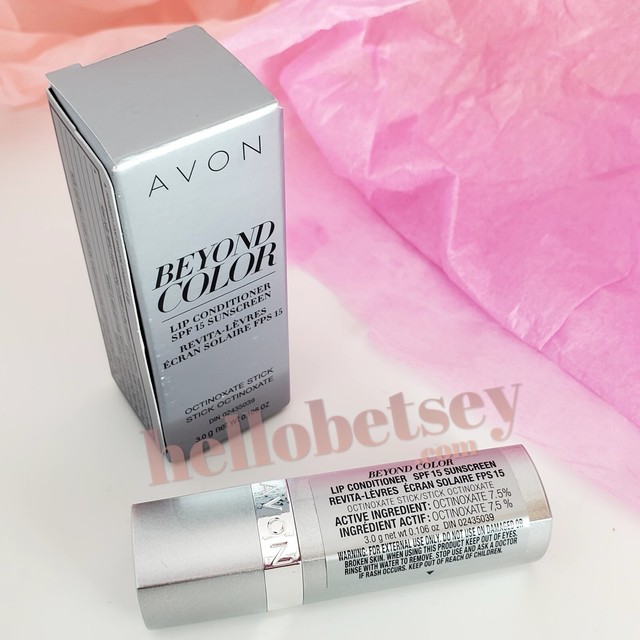 Avon Beyond Color SPF 15 Sunscreen Octinoxate Stick Lip Conditioner - 0 ...