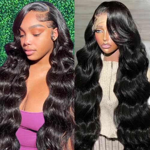 13x6 Body Wave Lace Front Wigs Human 18 Inch 13x6 Lace Front Wigs Body ...