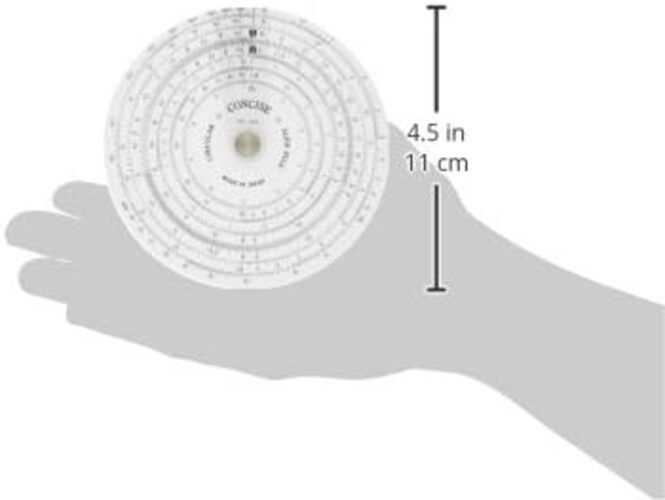 CONCISE Circular slide rule No.300 Made in Japan NEW | eBay