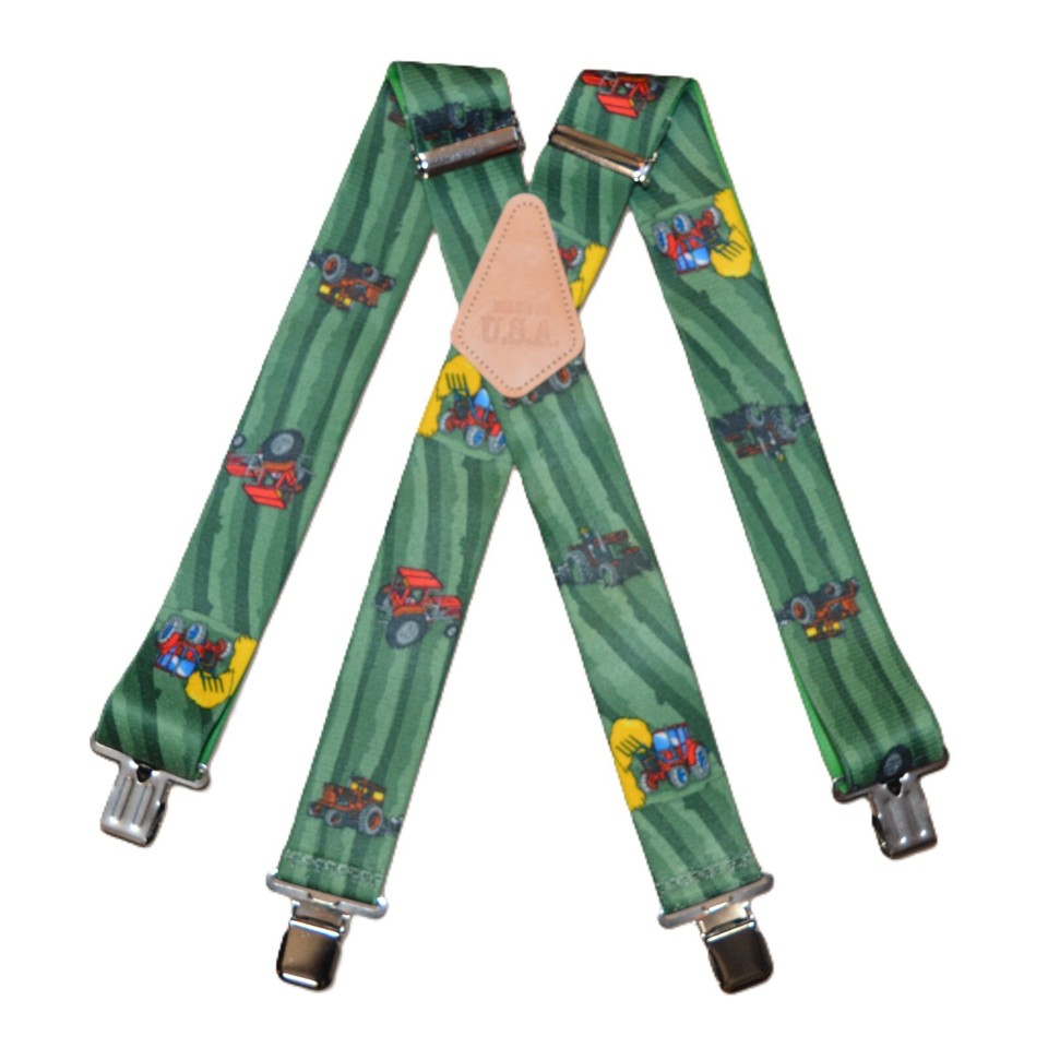 Men's Work Trouser Braces 2" Wide Heavy 50+ Designs - One Size Fits All ...