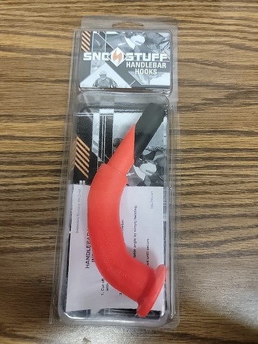 NEW Sno-Stuff NEON ORANGE COMBINATION Snowmobile Handlebar Hook. #104 ...
