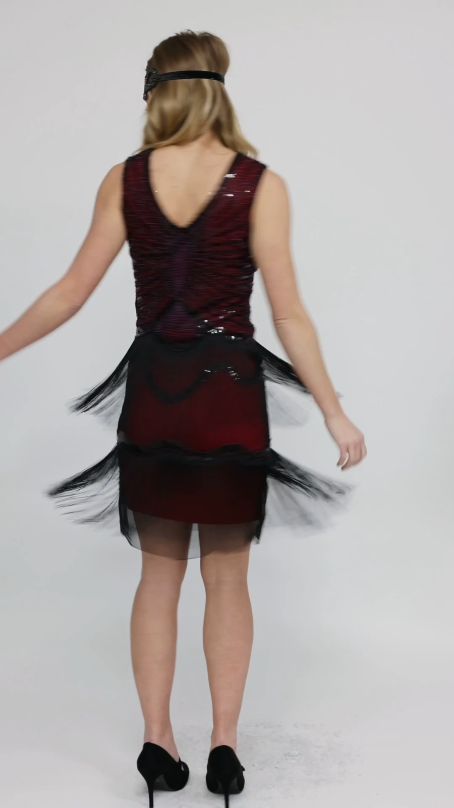 Ro Rox Flapper Dress 1920's Great Gatsby Peaky Blinders Costume Evening ...