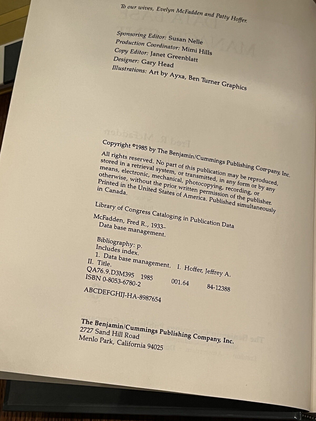 Vintage 1985 Data Base Management MS-DOS Programming Manual Book 80s | eBay